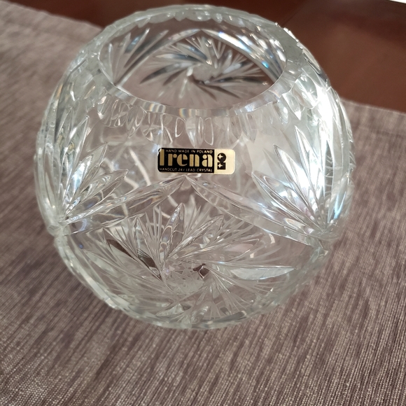 Irena | Accents | Vintage Irena 24 Lead Crystal Bowl | Poshmark